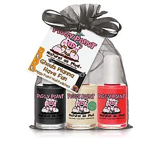PIGGY PAINT Ghouls Wanna Have Fun Nail Polish Set Of 3 - One-color