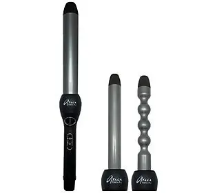 ARIA BEAUTY Trifecta 3-piece Interchangeable Cu Rling Set - One-color