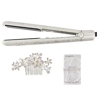 ARIA BEAUTY Aria I Do Luxury Infrared Hair Straightener Set - One-color