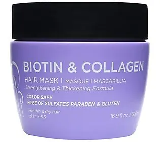 LUSETA BEAUTY Biotin & Collagen Hair Mask 16.9 Oz - One-color