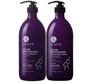 LUSETA BEAUTY Super Brightening Shampoo & C Nditioner Set - One-color