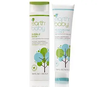 EARTH BABY 2-pc Bath Set Bubble Bath & Moisturi Zing Lotion - One-color