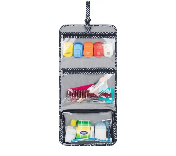 TRAVELON Boho Hanging Toiletry Kit