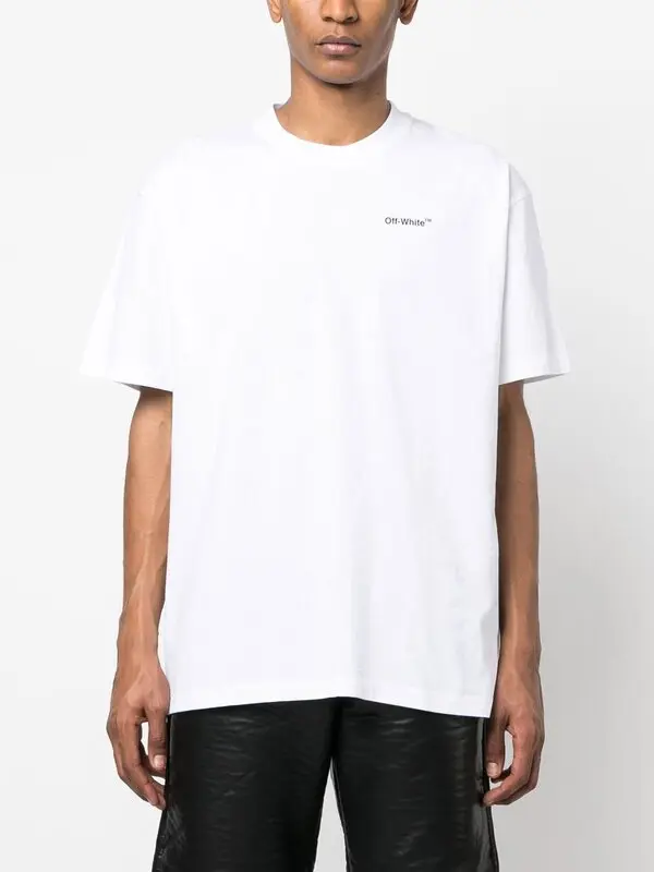 Off-White Arrows-print T-shirt - White