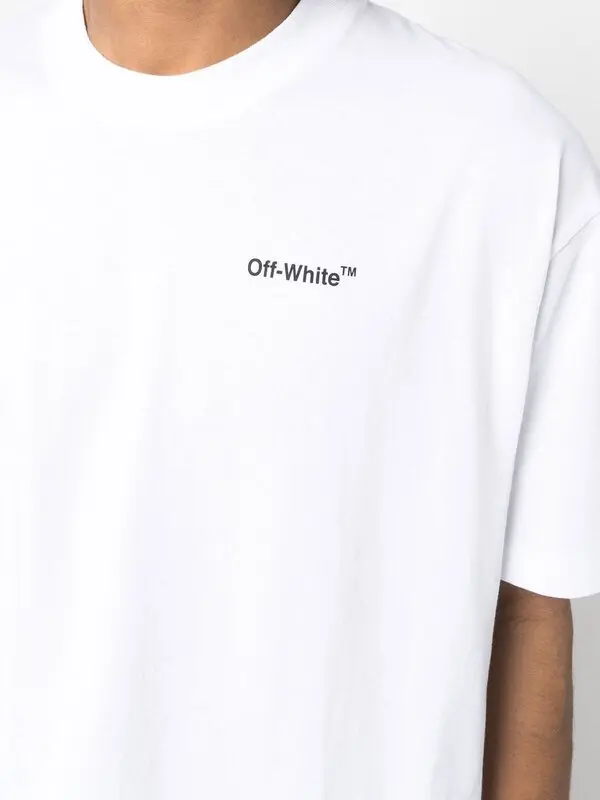 Off-White Arrows-print T-shirt - White