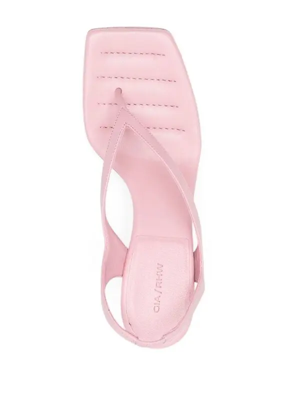 GIABORGHINI Rosie Leather Sandals