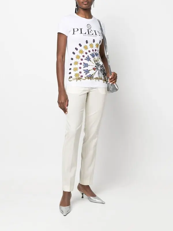 Philipp Plein Pure Skeleton T-shirt - White