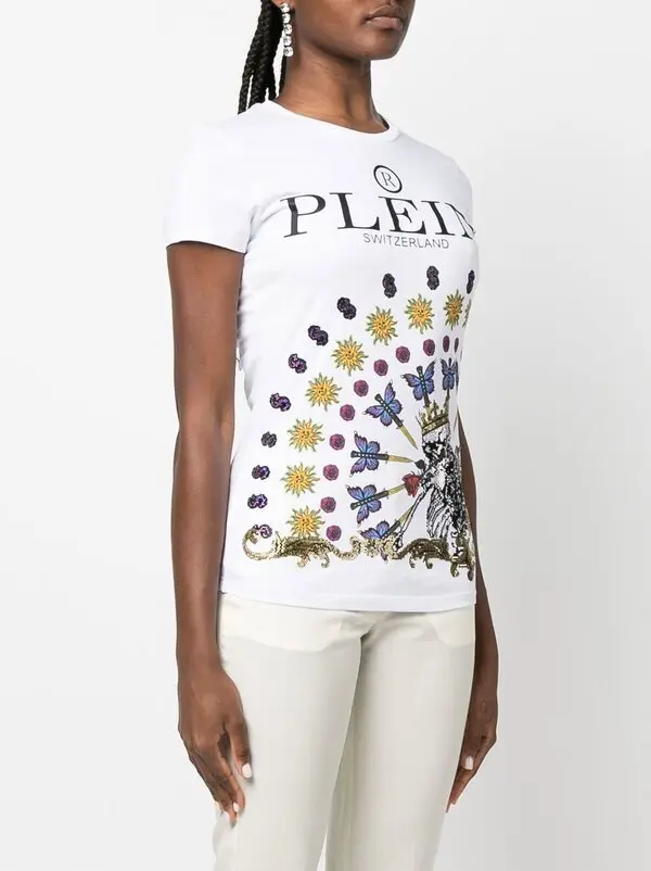 Philipp Plein Pure Skeleton T-shirt - White