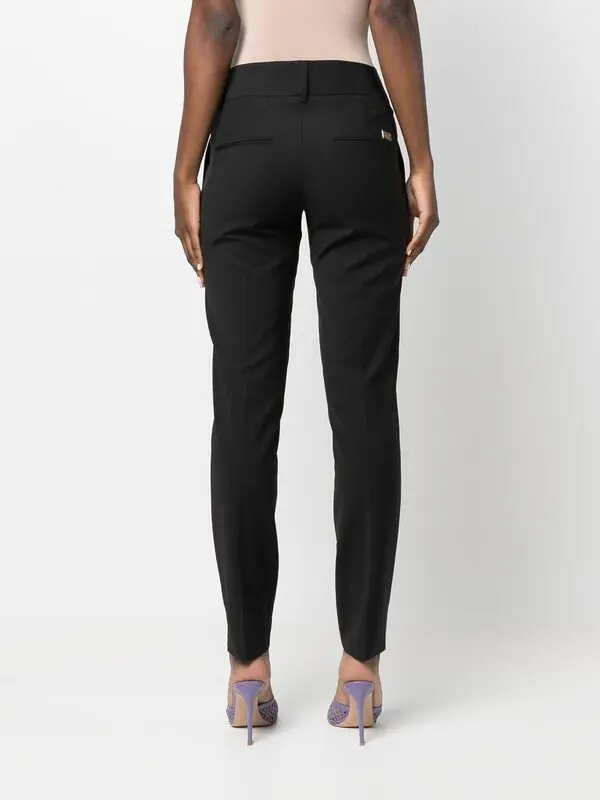 Philipp Plein Tapered Wool-blend Trousers