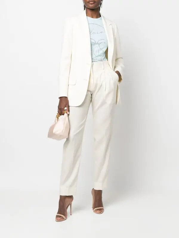 Philipp Plein High-waisted Tapered Trousers