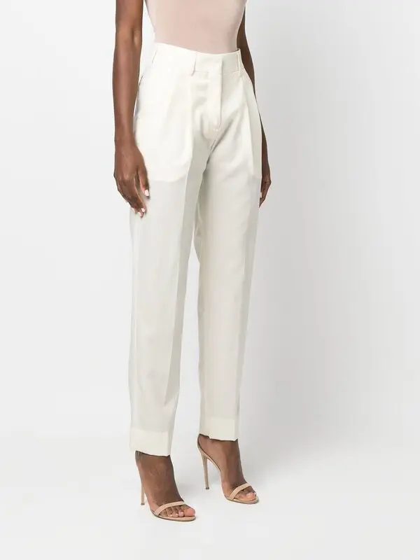Philipp Plein High-waisted Tapered Trousers
