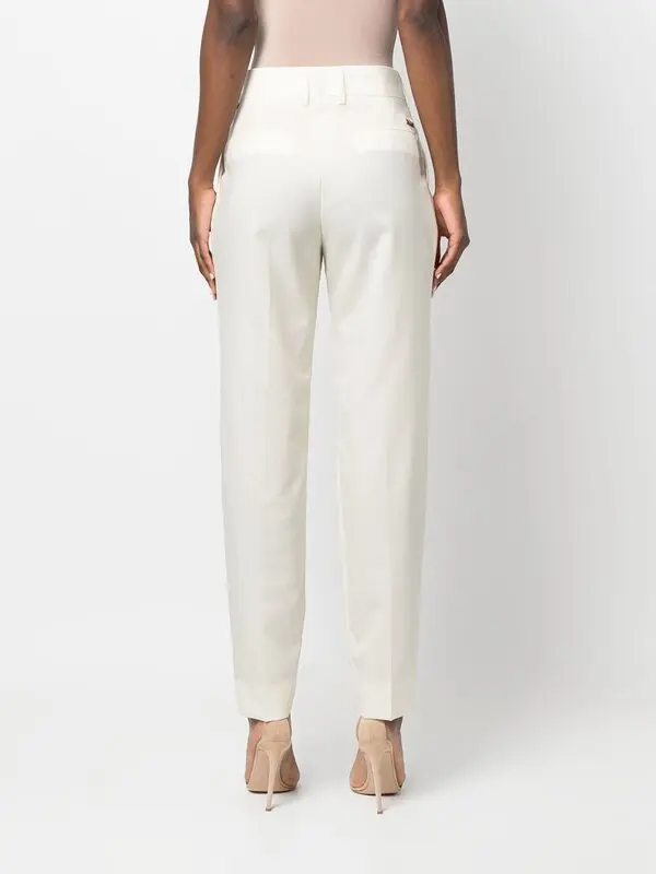 Philipp Plein High-waisted Tapered Trousers