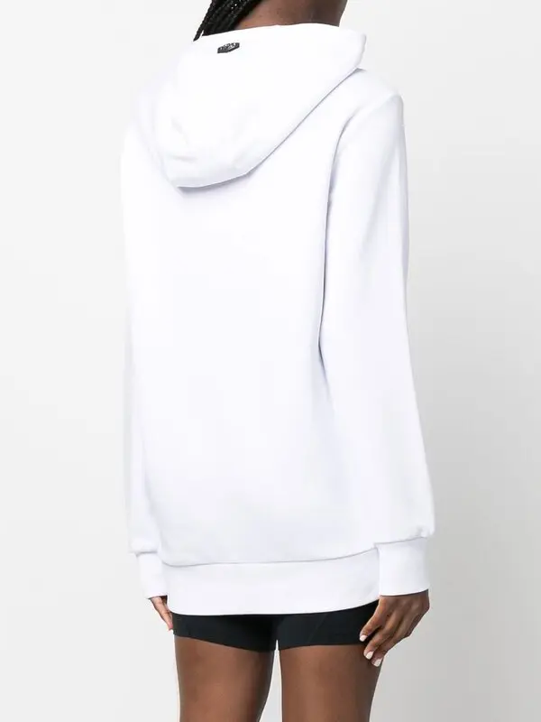 Philipp Plein Graphic-print Hoodie - White