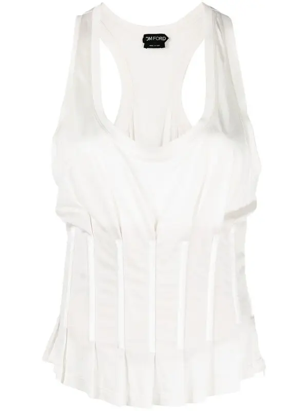 TOM FORD Panelled-bodice Tank Top