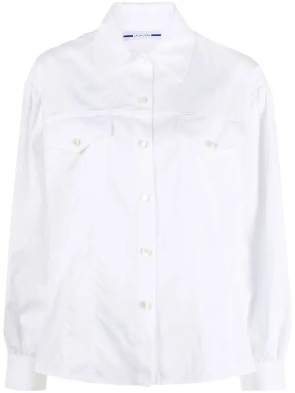 Jacob Cohen Plain Long-sleeve Shirt