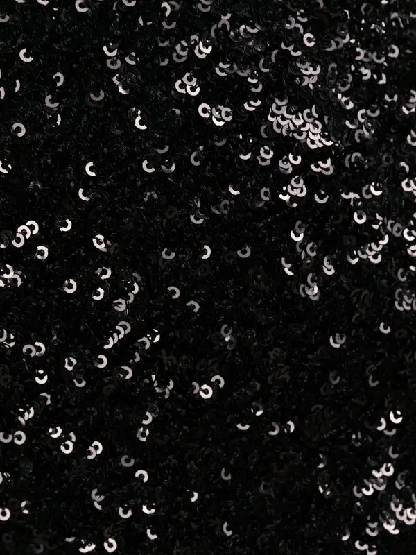 Balmain Chain-trim Sequin Dress