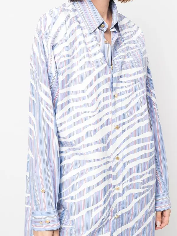 Just Cavalli Tiger-print Long-sleeve Shirt