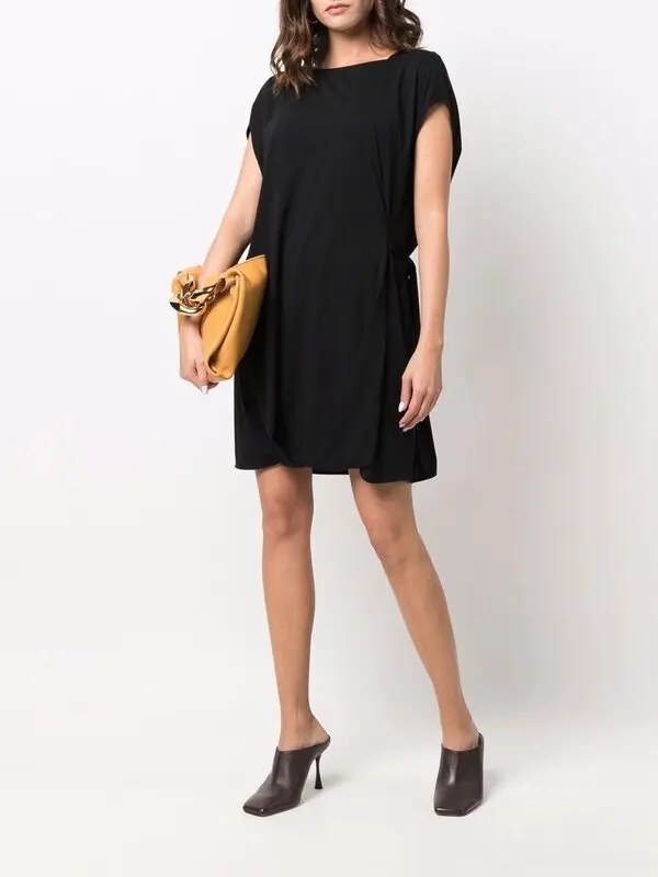 iconic denim dress INDIGO MIDI l FLYING TOMATO DARK DENIM / S Photoshoot Sets-22511 Black Floral Ruffle Maxi Bebe Womens Metal Strap Color:BLACK/MINT