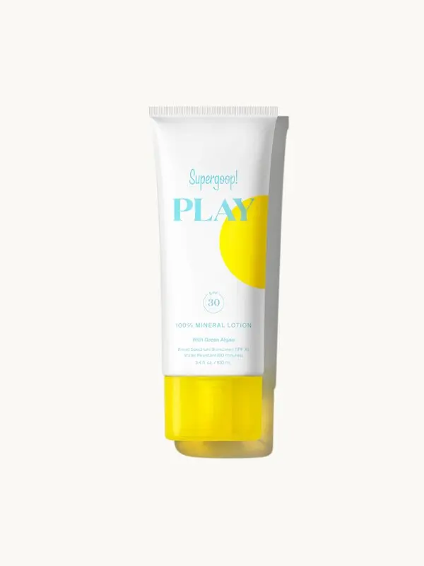 SUPERGOOP Play 100% Mineral Lotion Spf 30 With Green Algae - One-color