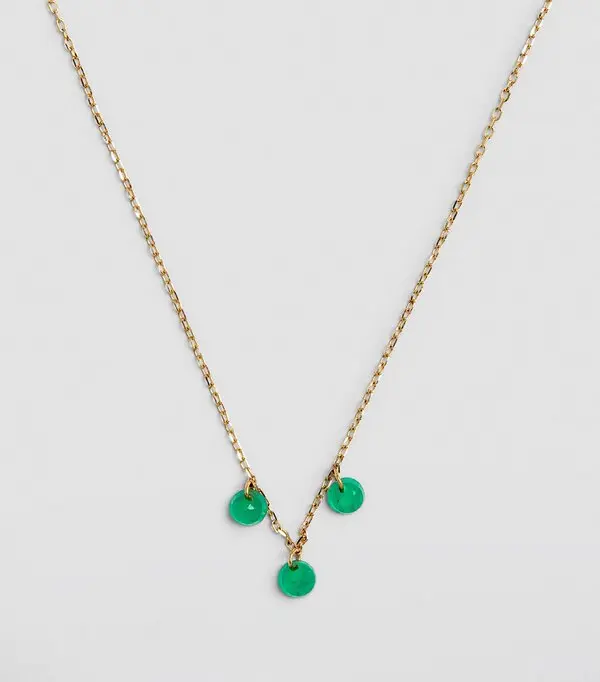 PERSEE Dancing Emerald Necklace
