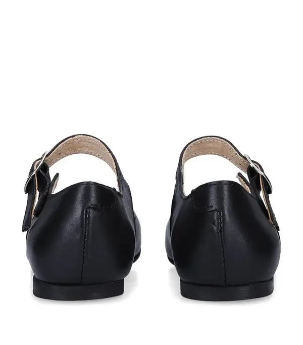 PAPOUELLI Leather Millie Flats