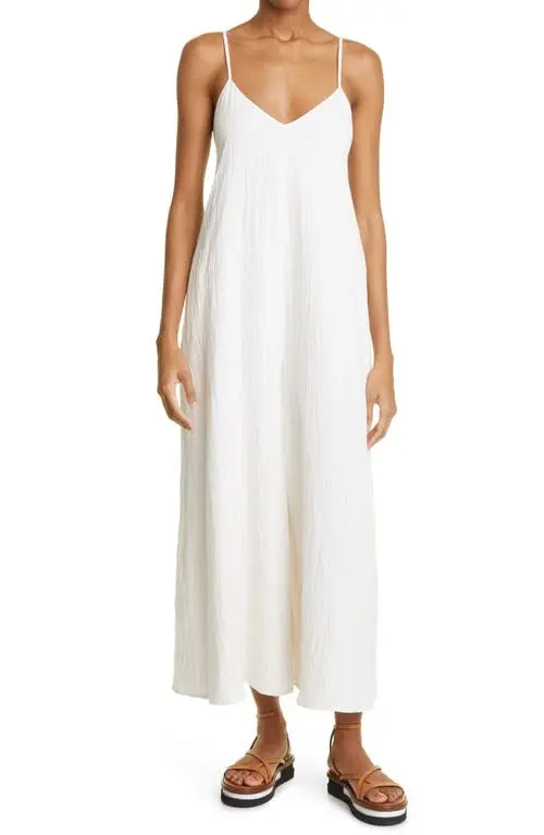 Mara Hoffman Carly Sleeveless Organic Cotton-blend Jumpsuit - White