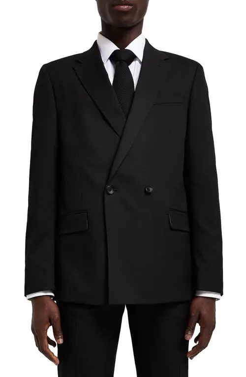 RIVER ISLAND Double Breasted Suit Jacket
