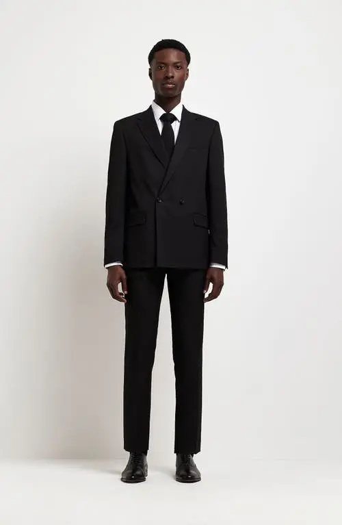 RIVER ISLAND Double Breasted Suit Jacket