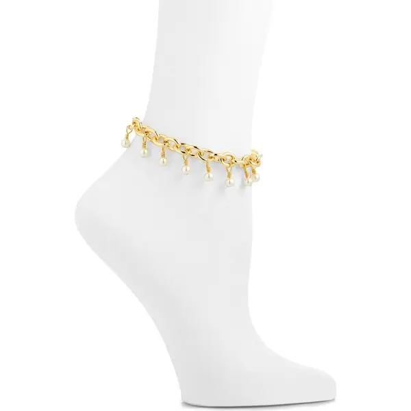 VIDAKUSH Pearlette Anklet - Gold