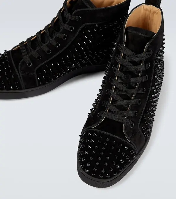 CHRISTIAN LOUBOUTIN Louis Orlato Suede Sneakers