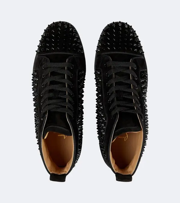 CHRISTIAN LOUBOUTIN Louis Orlato Suede Sneakers