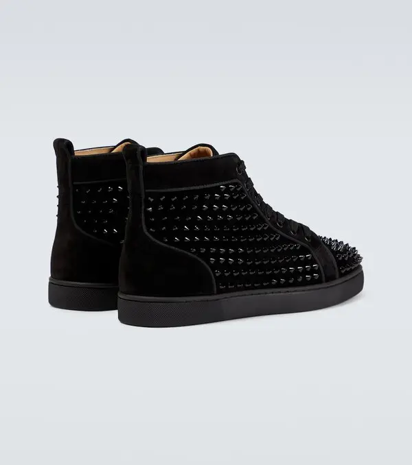 CHRISTIAN LOUBOUTIN Louis Orlato Suede Sneakers