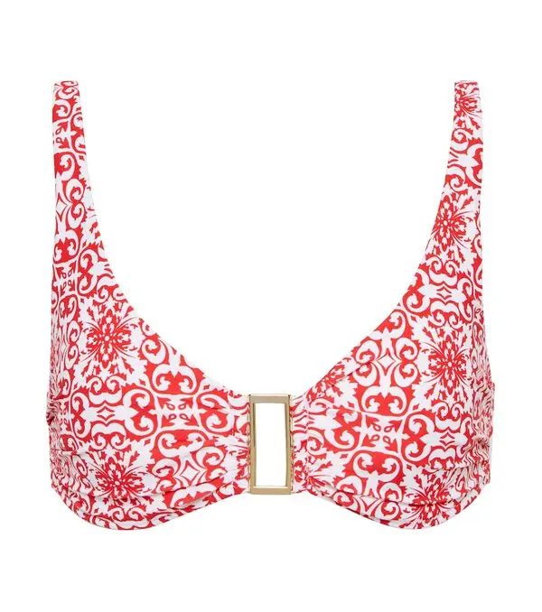 Melissa Odabash Bel Air Bikini Top - Red