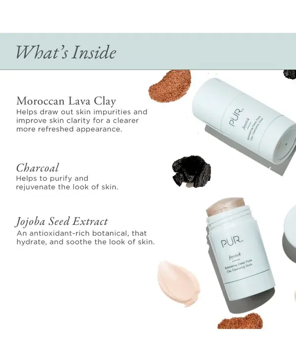 PUR MINERALS Pur Joystick Exfoliating Deep-pore Cleanser