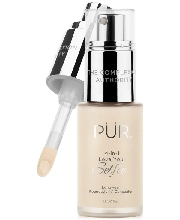 PUR 4-in-1 Love Your Selfie Longwear Foundation & Concealer Ln2 Fair Ivory - Lg3 Bone - Very Light W,golden Underton