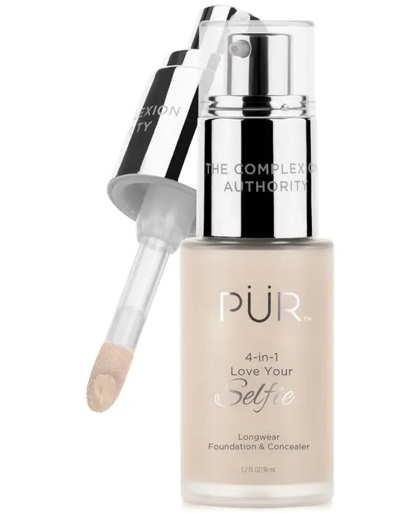 PUR 4-in-1 Love Your Selfie Longwear Foundation & Concealer Ln2 Fair Ivory - Ln6 Light Nude - Very Light W,neutral U