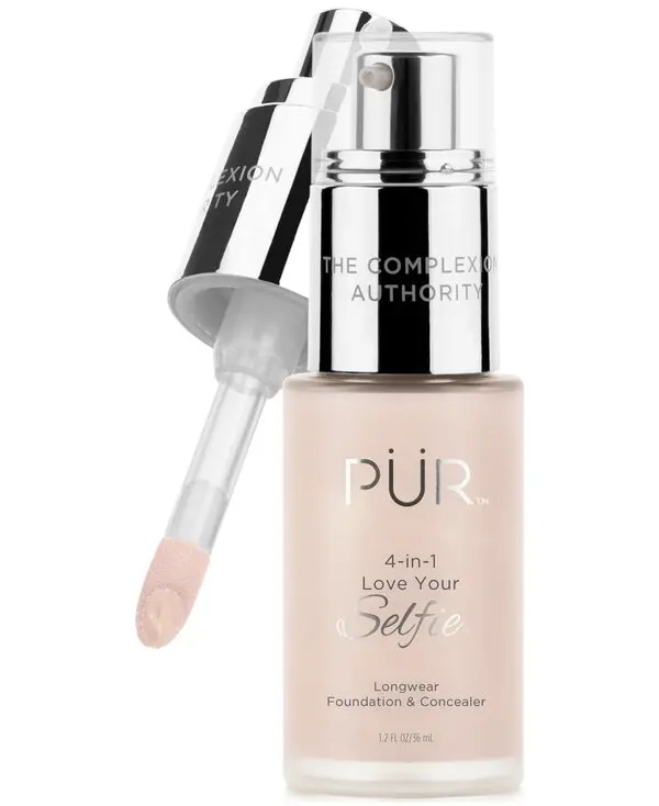 PUR 4-in-1 Love Your Selfie Longwear Foundation & Concealer Ln2 Fair Ivory - Lp4 Vanilla - Very Light W,pink Underto