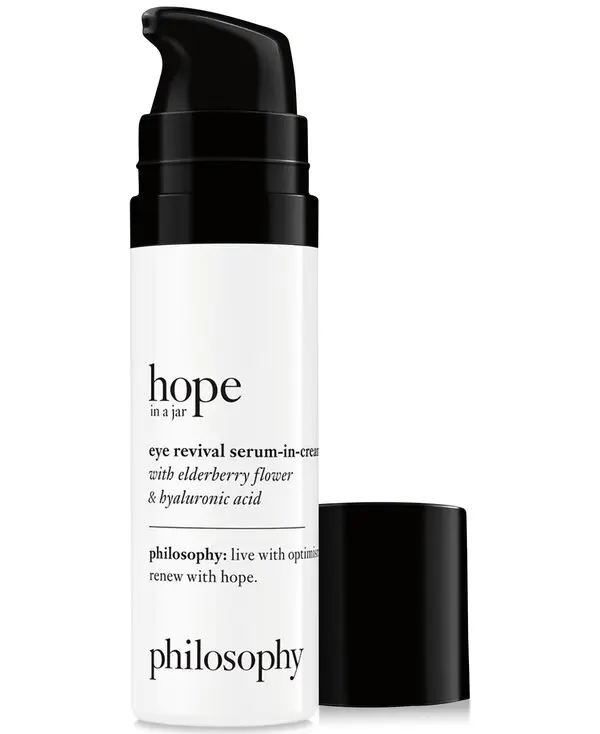 PHILOSOPHY Hope In A Jar Eye Revival Serum-in-cream With Elderberry Flower & Hyaluronic Acid - No Color