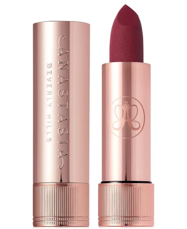 ANASTASIA BEVERLY HILLS Matte And Satin Velvet Lipstick - Blackberry