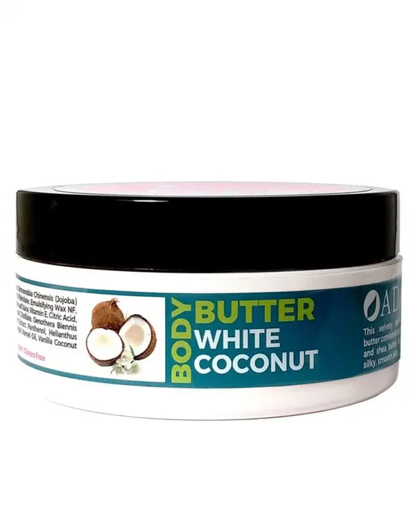 ZION HEALTH Body Butter Argan White Coconut - No Color