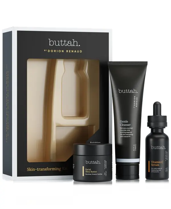 BUTTAH SKIN 3-pc. Skin Transforming Kit With Facial Shea Butter - Multi,none