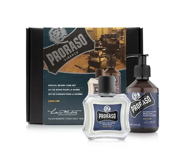 PRORASO 2-pc. Beard Care Set For New Or Short Beards - No Color