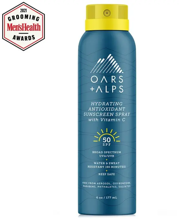 OARS + ALPS Hydrating Antioxidant Sunscreen Spray Spf 30 - No Color