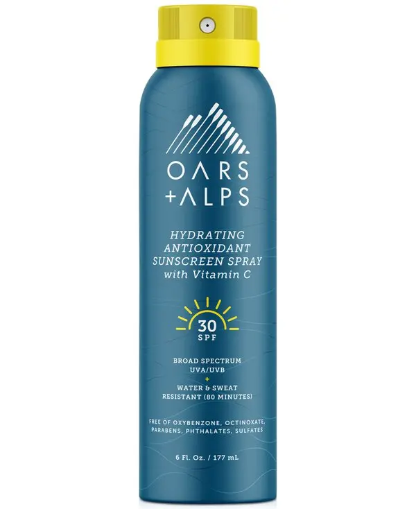 OARS + ALPS Hydrating Antioxidant Sunscreen Spray Spf 30