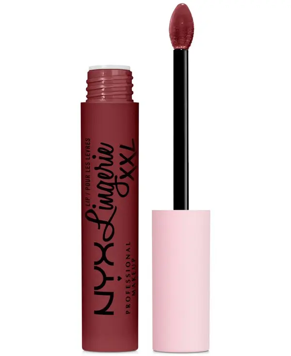 NYX PROFESSIONAL MAKEUP Lip Lingerie Xxl Long-lasting Matte Liquid Lipstick - Strip  Tease
