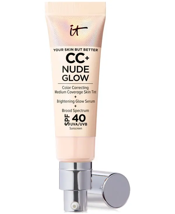 IT COSMETICS Cc+ Nude Glow Lightweight Foundation + Glow Serum Spf 40 - Fair Beige