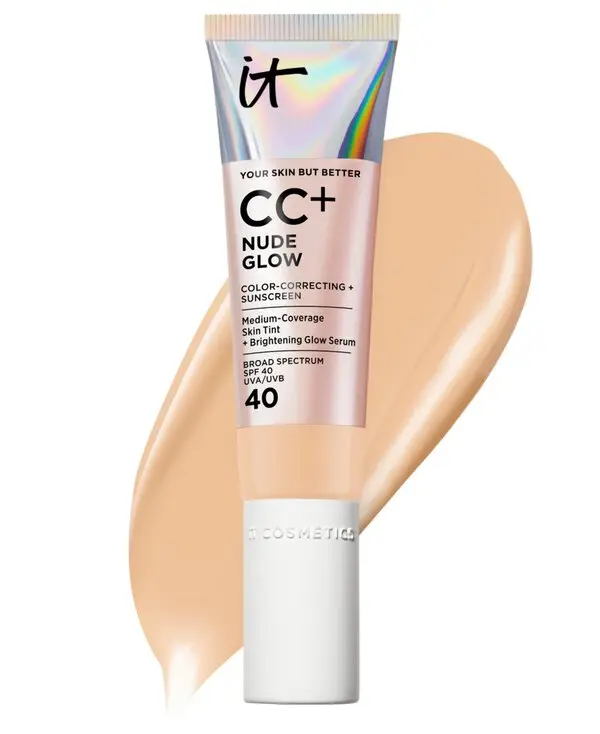 IT COSMETICS Cc+ Nude Glow Lightweight Foundation + Glow Serum Spf 40 - Rich Cool