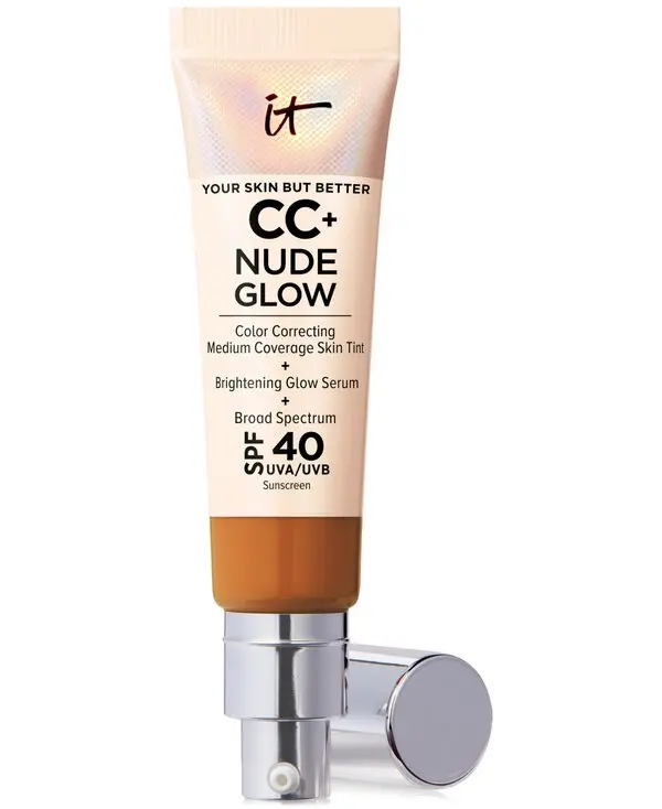 IT COSMETICS Cc+ Nude Glow Lightweight Foundation + Glow Serum Spf 40 - Rich