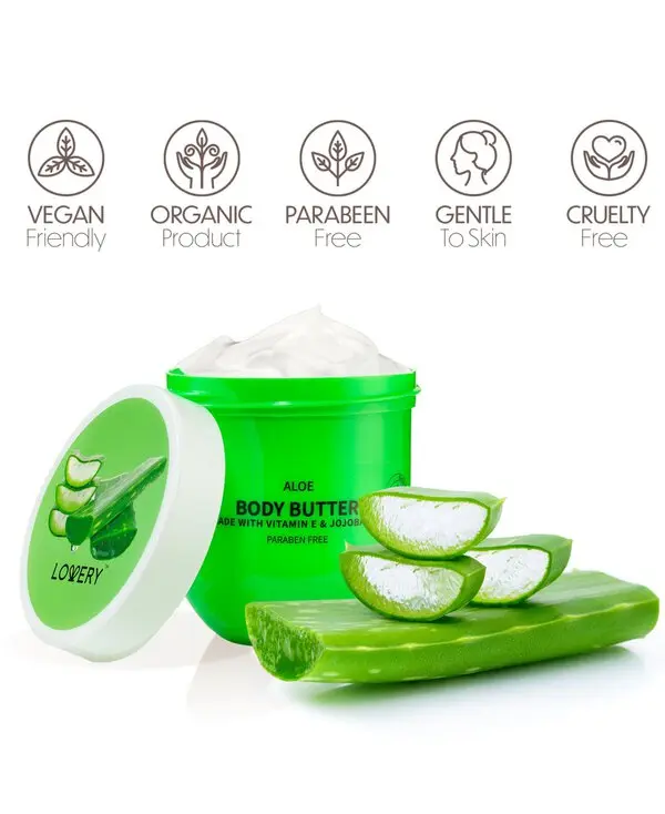 LOVERY Aloe Scented Whipped Body Butter