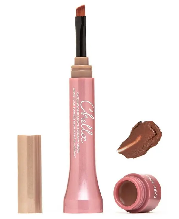 CHELLA Eyebrow Cream - Dazzling Dark Brown
